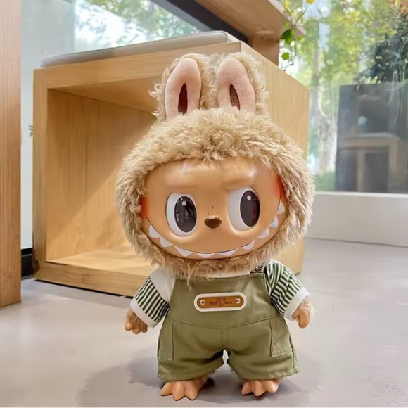 Toys | Labubu Clothes 38cm Labubu Outfit Time To Chill Labubu | Poshmark